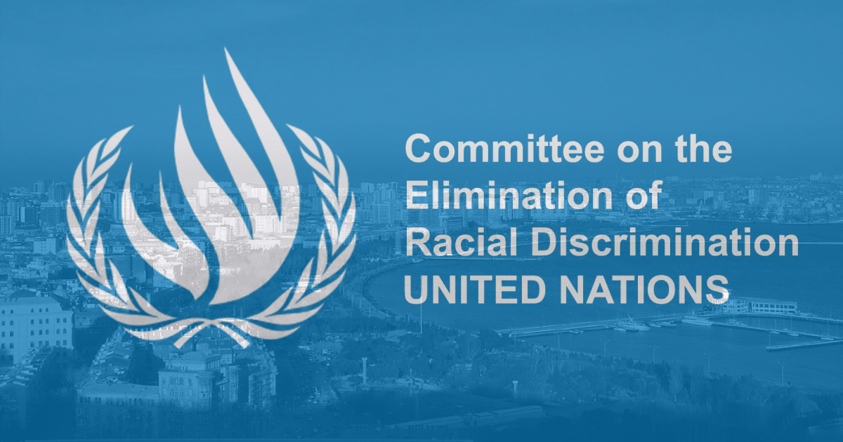 The UN Committee on the Elimination of Racial Discrimination issues ...