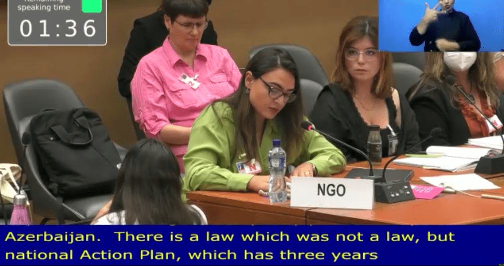 Statement of the Gender Hub Azerbaijan to the Public Informal Meeting ...